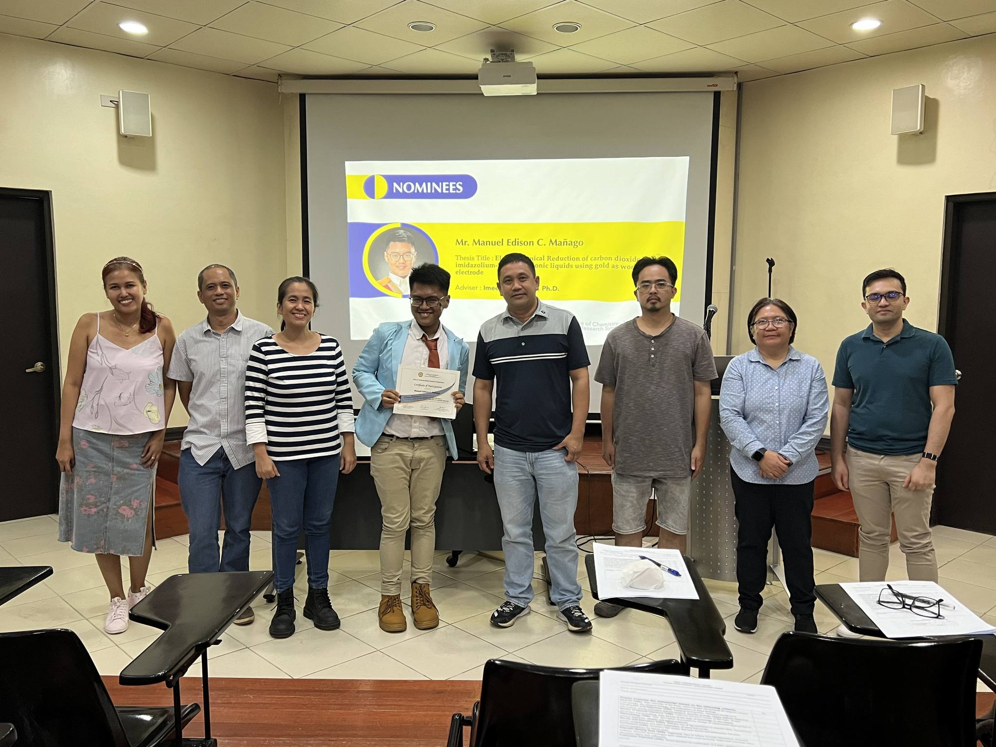 Undergraduate Research Symposium - Institute of Chemistry